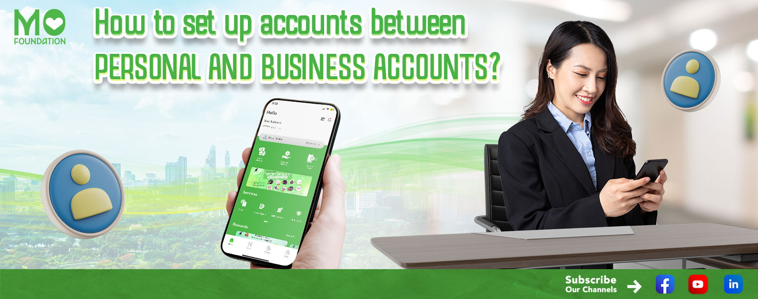 How to set up accounts between personal and business accounts? – Modus ...